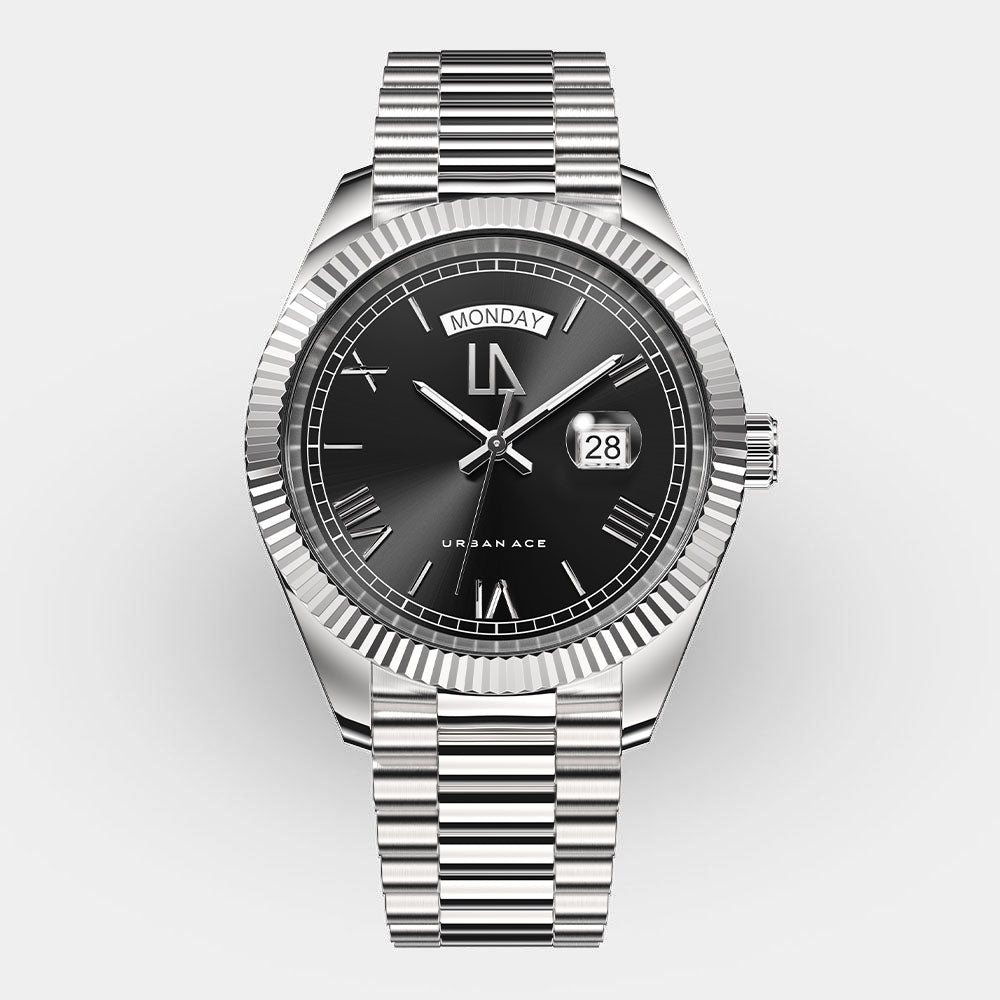 Zephyr Legacy - Black | Zwarte heren horloge – Urban Ace
