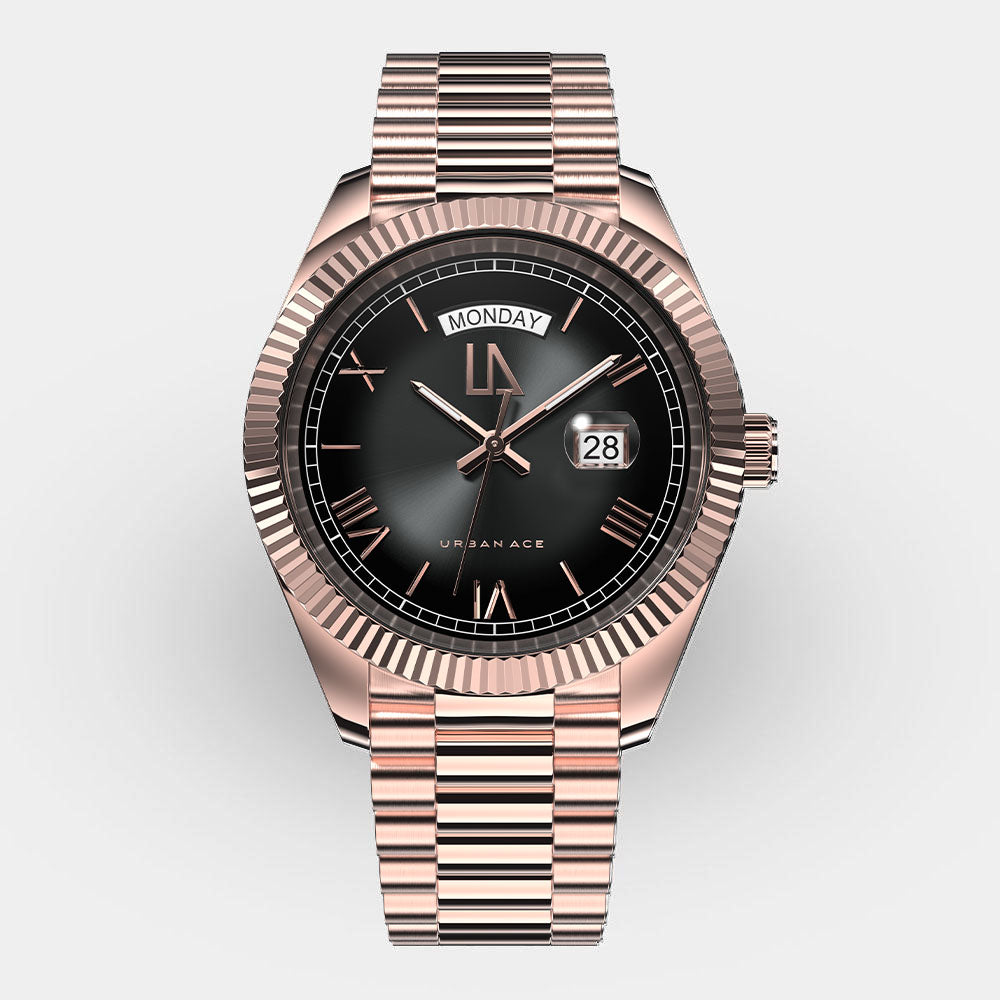 Zephyr Legacy - Gradient Black | Luxe horloge – Urban Ace